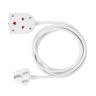 5M 16 AMP Extension Lead - Double Janus Coupler | Cachet | Electrical ...